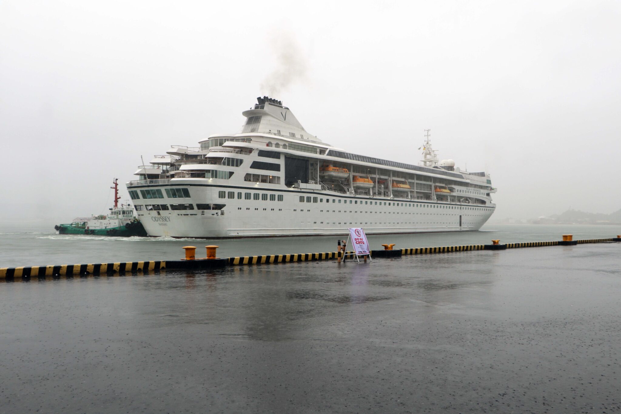 Subic Bay welcomes the maiden visit of the Villa Vie Odyssey cruise ...